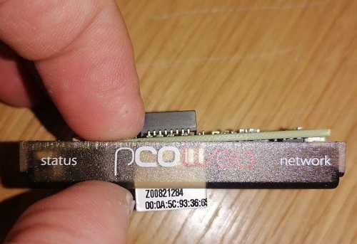 Сетевая карта pcoweb SE, ethernet card