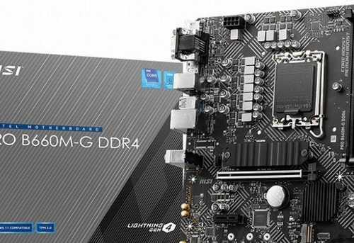 Комплект Intel Core i5-12400 MSI PRO B660M-G DDR4