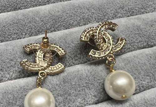 Серьги Chanel оригинал