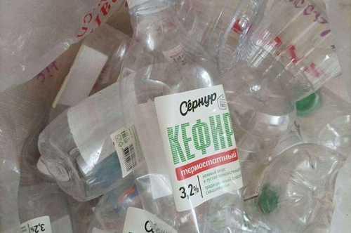 Пластиковые бутылки 1л, 0.5л