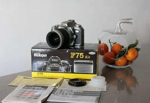 Фотоаппарат Nikon F75 + Nikkor 28-100mm 1:3,5-5,6