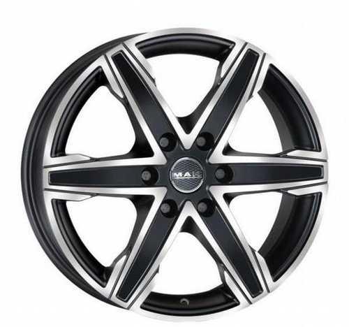 R16 6x130 6,5J ET62 D84,1 MAK King 6 Ice Black