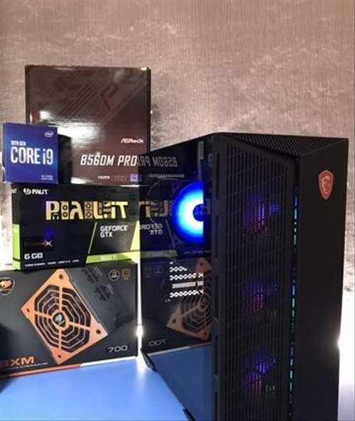 Game PC IntelCore i9-10900/SSD Samsung/1660Ti 6Gb