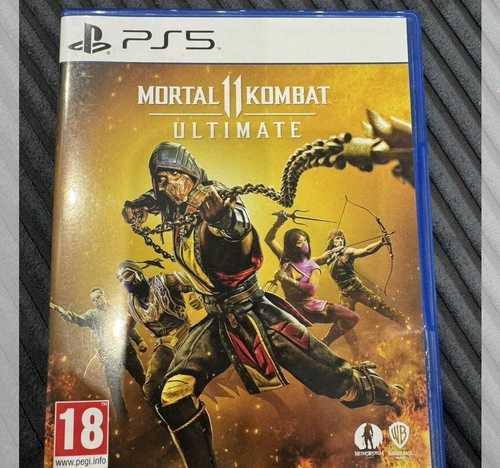 Mortal kombat 11 ultimate ps5 диск