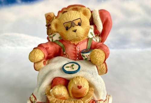 Санта Клаус мишка Cherished Teddies Enesco