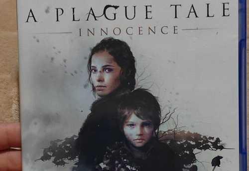 A plague tale innocence PS4 диск