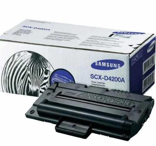 Оригинальный черный картридж Samsung SCX-D4200A