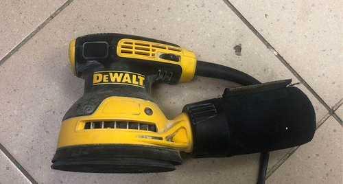 Ил1 - Эксцентриковая шлифмашина dewalt DWE6423