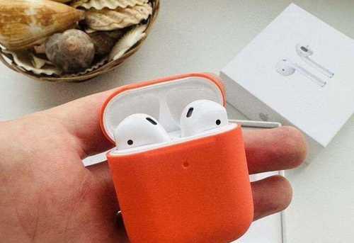 Airpods 2 "Оригинал" (Гарантия, Доставка, Чехол)