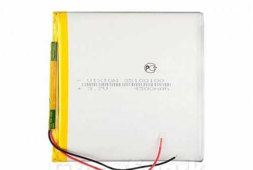 Аккумулятор универсальный 35x100x100 mm 4500mAh 3
