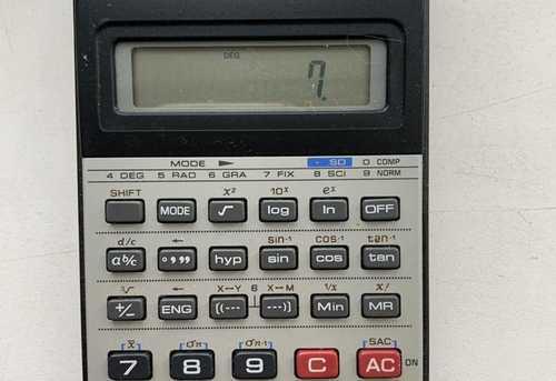 Калькулятор casio fx 82LB fraction