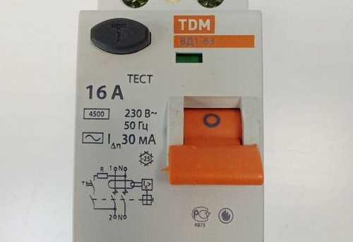 Автоматический выключатель TDM