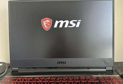 Игровой ноутбук MSI GL65 I7-9750H GTX1660TI
