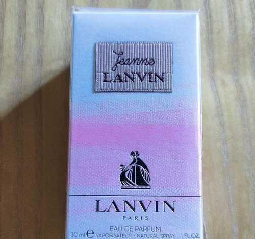 Lanvin jeanne Парфюмерная вода 30 ml оригинал