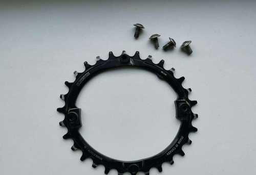 Mtb звезда овальная Blackspire 30t 104bcd