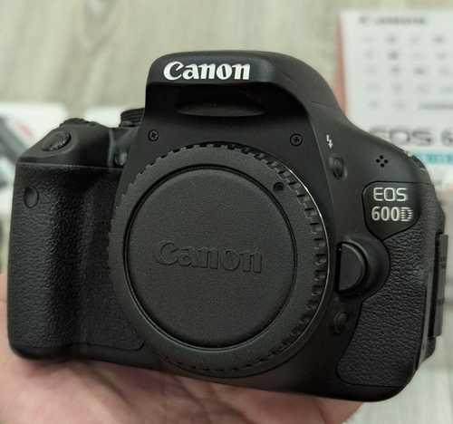 Canon EOS 600D body пробег 2000 кадров