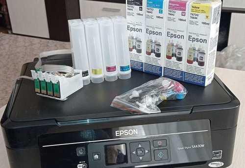 Мфу принтер сканер копир epson sx430w