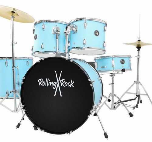 Ударная установка Rolling Rock JR-2225C Turquoise