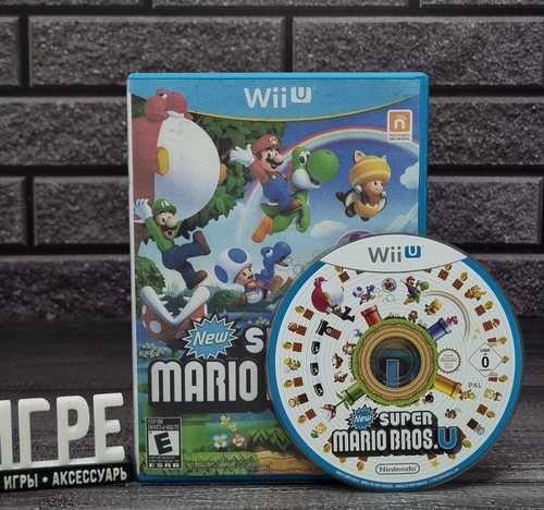 Диск New Super Mario Bros U (Wii U)