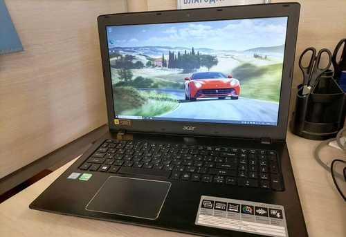 Игровой ноутбук Acer E5-575G FHD GT940MX SSD HDD
