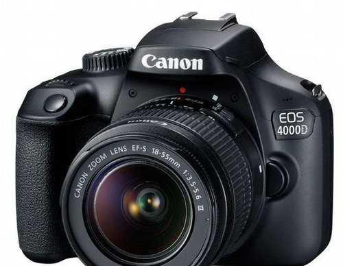 Canon eos 4000d kit 18-55 iii