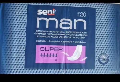 Прокладки для мужчин Seni Man Super, 20 шт