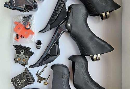 Ручки+тормоза Shimano Ultegra Di2 R8070+BR-R8070