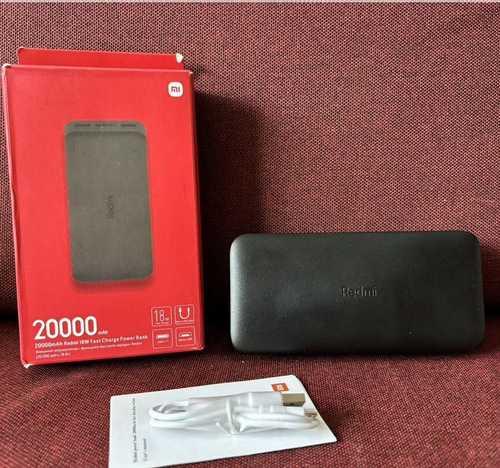 Powerbank xiaomi redmi 20000