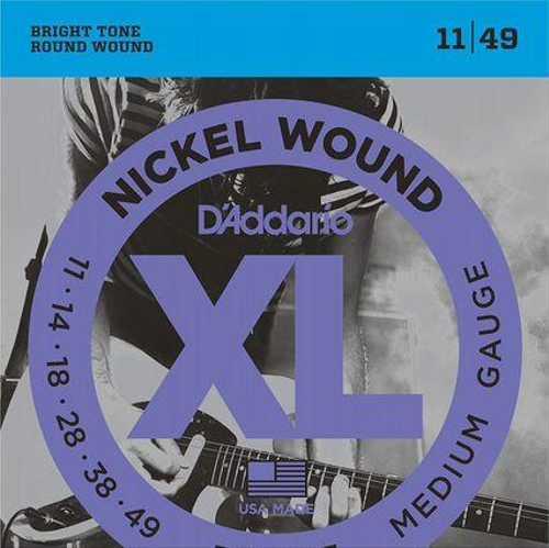 Струны для электрогитары D'Addario EXL115 XL Nicke