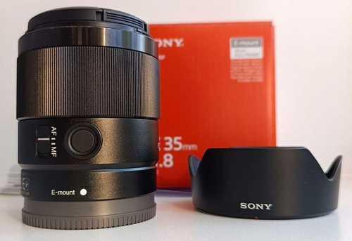 Полнокадровый Sony FE 35 mm f/1.8 SEL35F18F