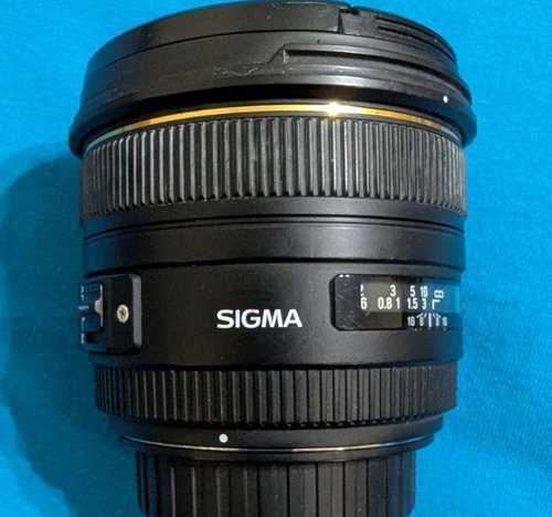 Sigma AF 50mm F/1.4 EX DG HSM Canon