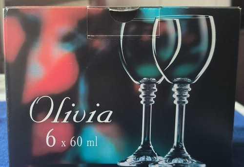 Рюмки для ликёра Bohemia Olivia 6x160