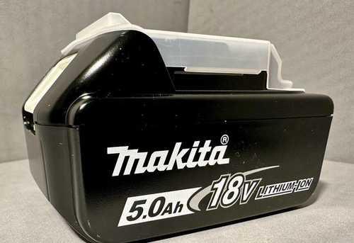 Аккумулятор makita bl1850b 5 а/ч