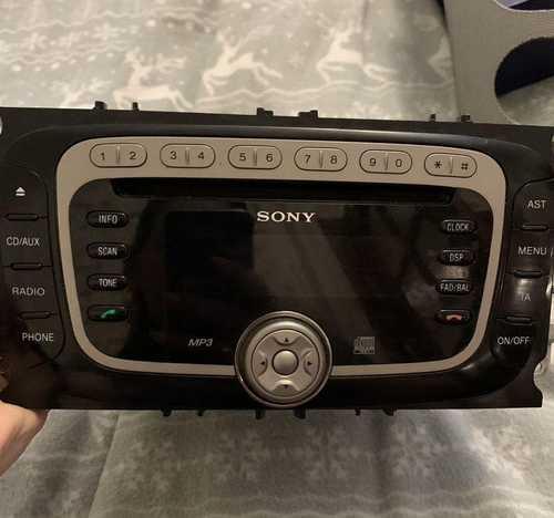 Магнитола sony ford focus 2