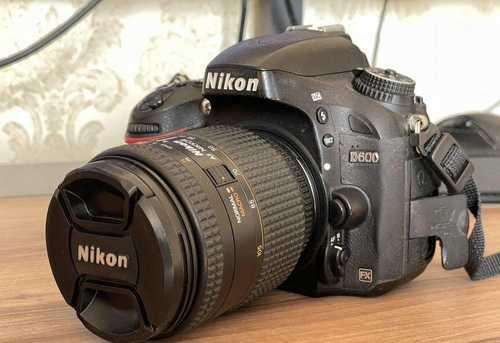 Nikon d600 (Пробег 138 тыс)