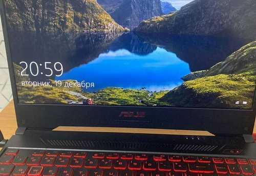 Игровой ноутбук Asus tuf gaming fx 505dy куплен
