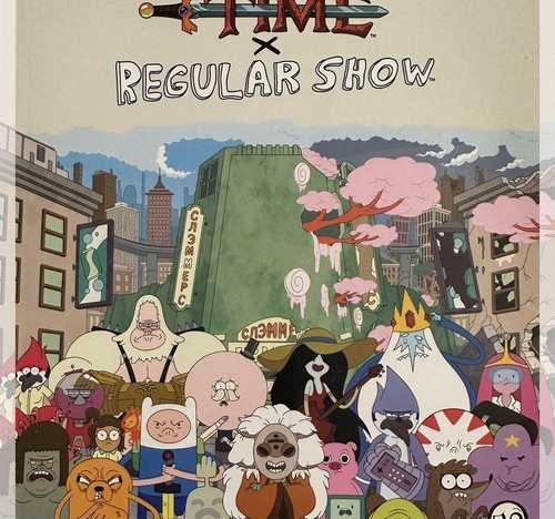 Комикс «Adventure Time» — «Regular show»