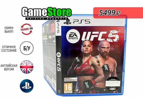 UFC 5 EA Sports Английская версия PS5 б/у