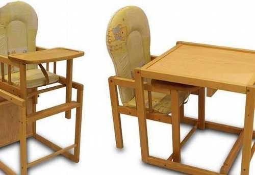 Стол-стул и машинка-каталка с 6 мес до 2х лет