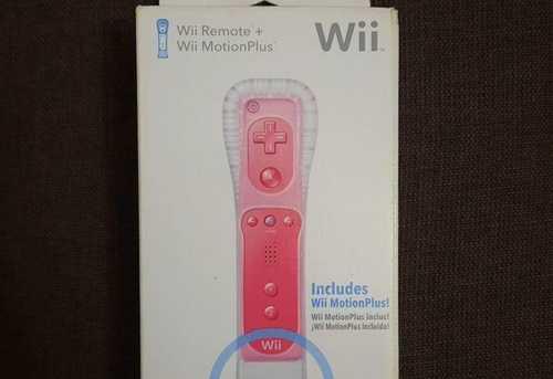 Nintendo Wii remote + Motion plus новый