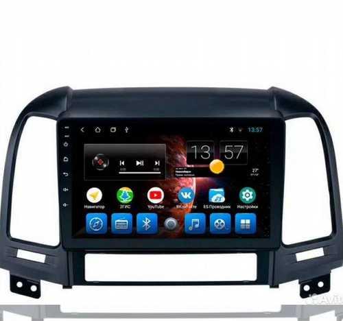 Магнитола Android для Hyundai Santa Fe II 05-12г