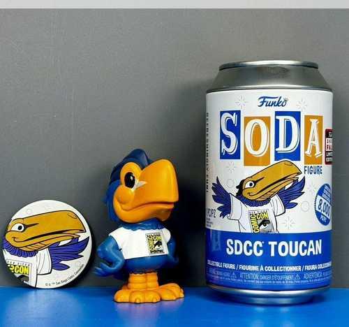 Funko Soda Figure Sdcc Toucan (2021 Fall LE)