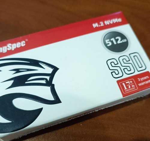 SSD 512GB NVMe KingSpec Новый