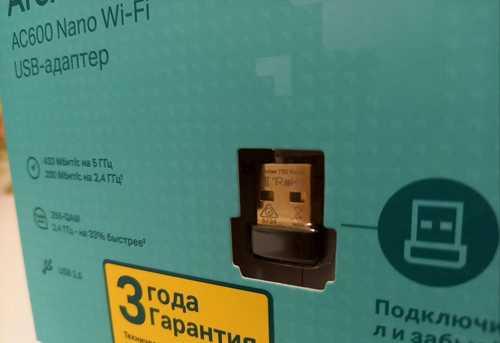 Wifi адаптер tp-link Archer T2U Nano