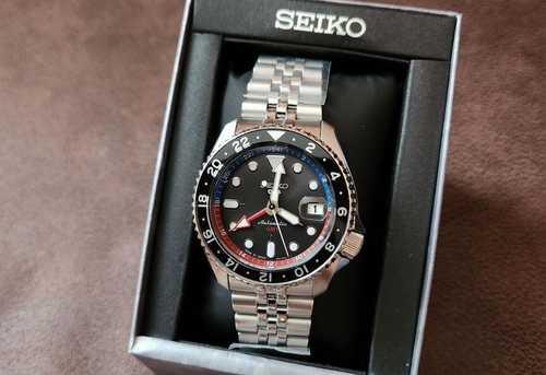 Seiko 5 Sports GMT SSK019J1 Pepsi новинка