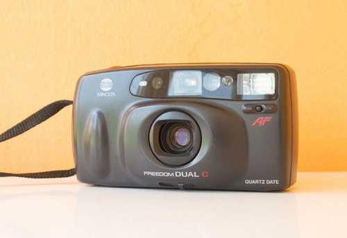 Плёночный фотоаппарат Minolta Freedom Dual c + при