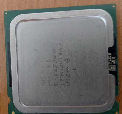 Процессор Intel Pentium D820