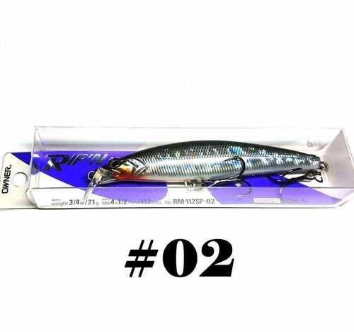 Воблер Owner Cultiva Rip'n Minnow RM-112SP (21г)