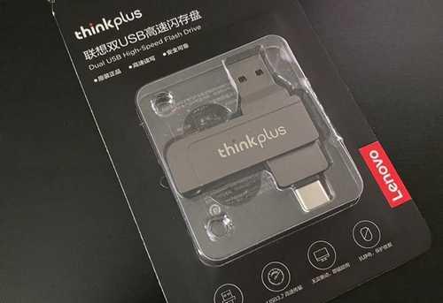 USB 3.0 + Type-C Flash Lenovo ThinkPlus 64Gb