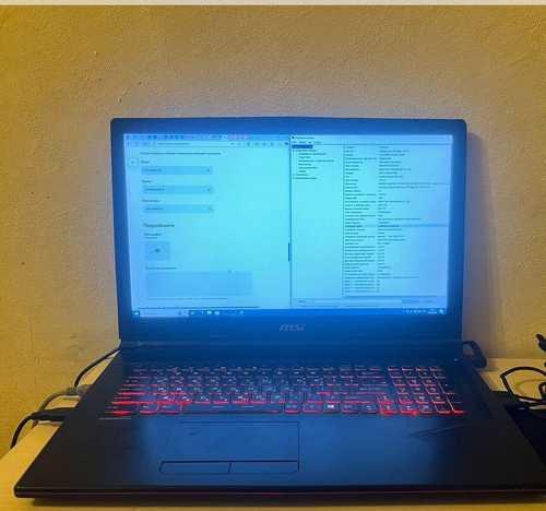 Игровой ноутбук MSI GP73 leopard 8RE 17.3" FHD (19